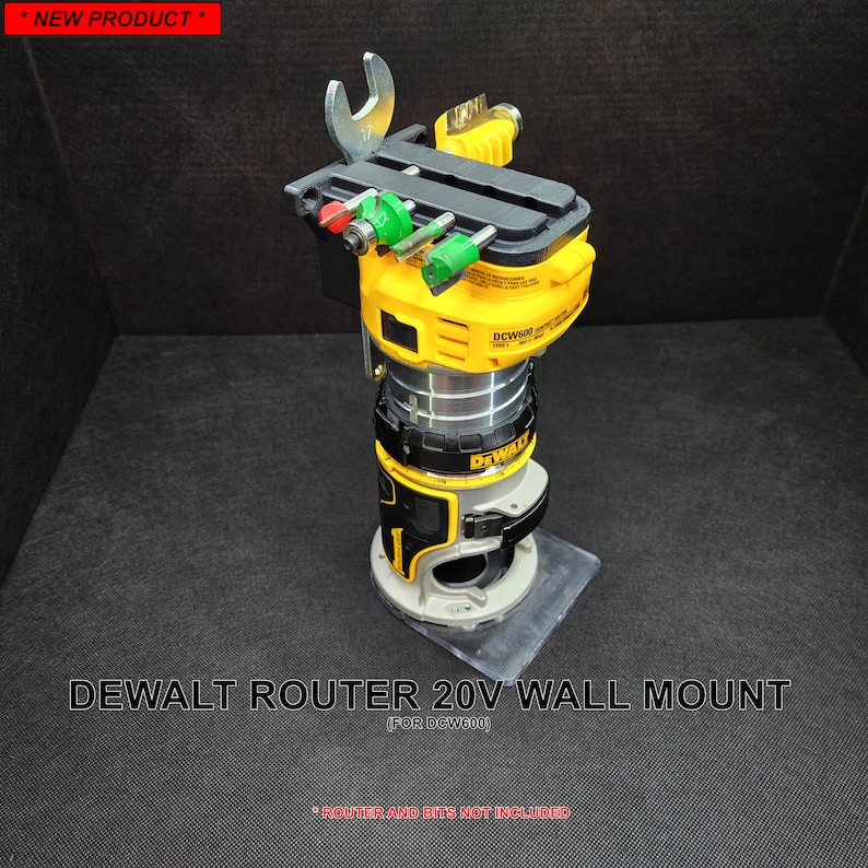 Dewalt 20v Router Wall Mount - Etsy