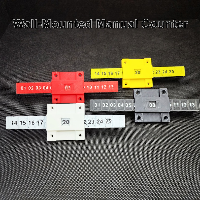 Wall-mounted Manual Counter - Etsy