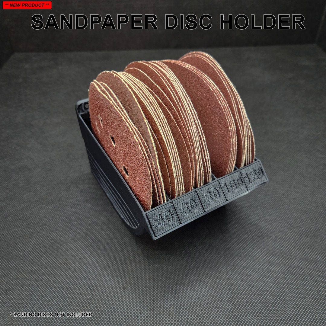 Sandpaper Disc Holder - Etsy