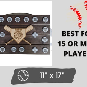 Baseball Softball Coach Gift | End of Season Banquet | Personalized ...