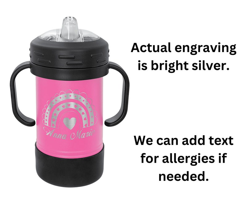 Personalized Toddler Sippy Cup: Engraved Insulated Baby Tumbler - Etsy