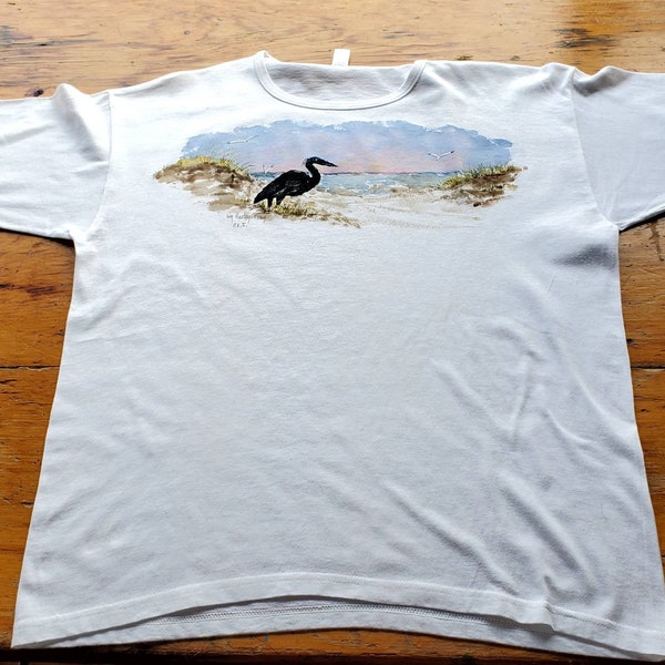 Hand Painted T Shirt - Etsy