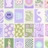 Danish Pastel Wall Collage 36pcs 4x6 in Purple Pink Aesthetic Room Decor Instant Download Flower ...