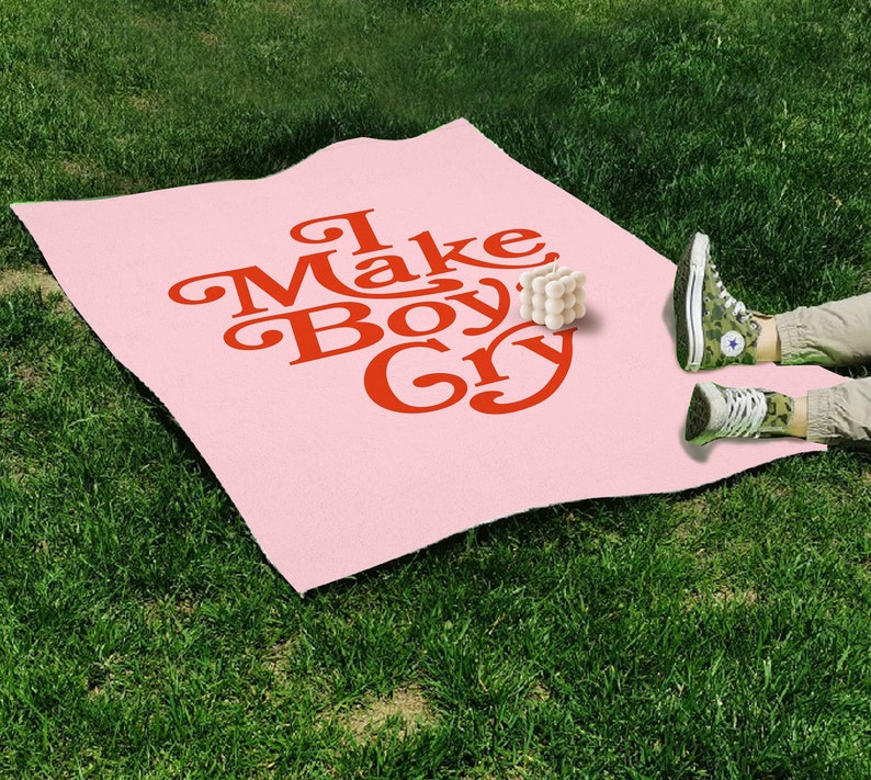 Retro Pink Aesthetic Carpet Funky Danish Pastel Decor Rug - Etsy