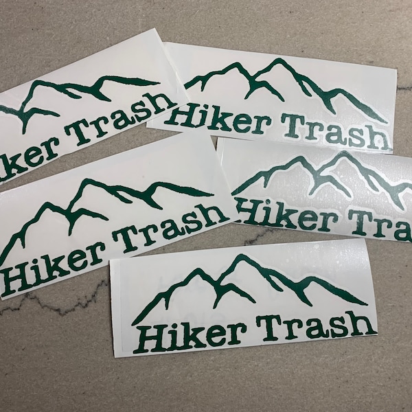 Trash Bumper Sticker - Etsy