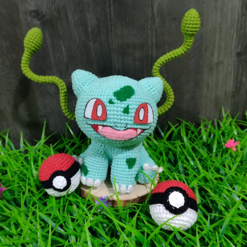 ENG/ESP Bulbasaur Pattern Amigurumi PDF - Etsy
