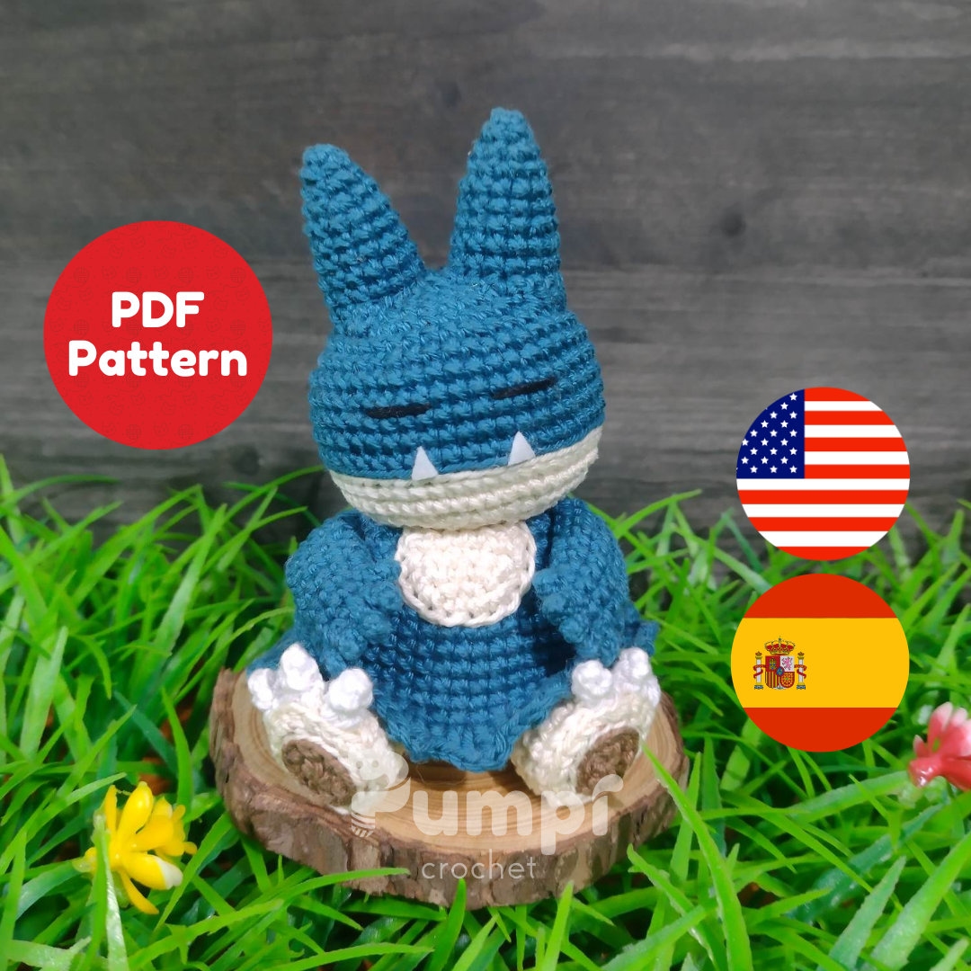 ENG/ESP Munchlax Pattern Amigurumi PDF - Etsy