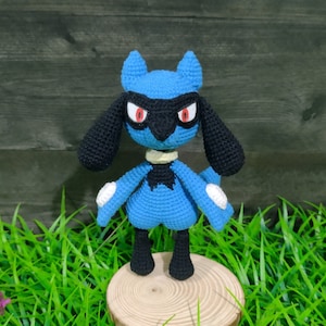 ENG/ESP Riolu Pattern Amigurumi PDF - Etsy