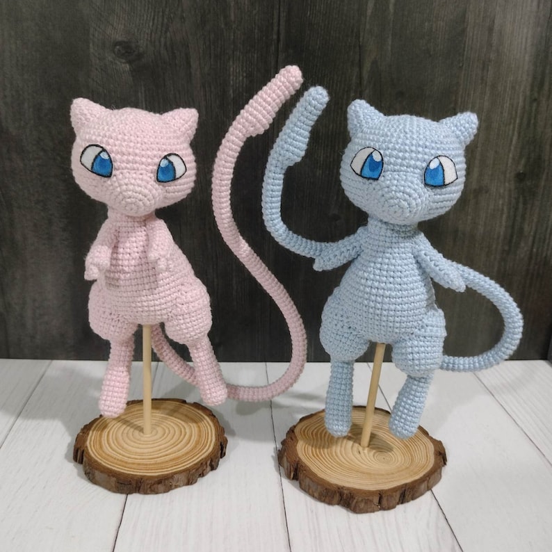 ENG/ESP Mew Pattern Amigurumi PDF - Etsy