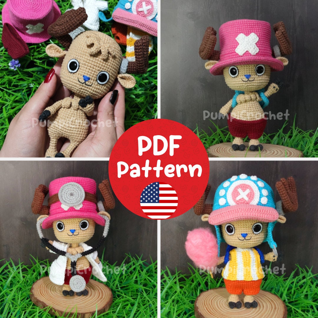 ENG Chopper Pattern Amigurumi PDF - Etsy