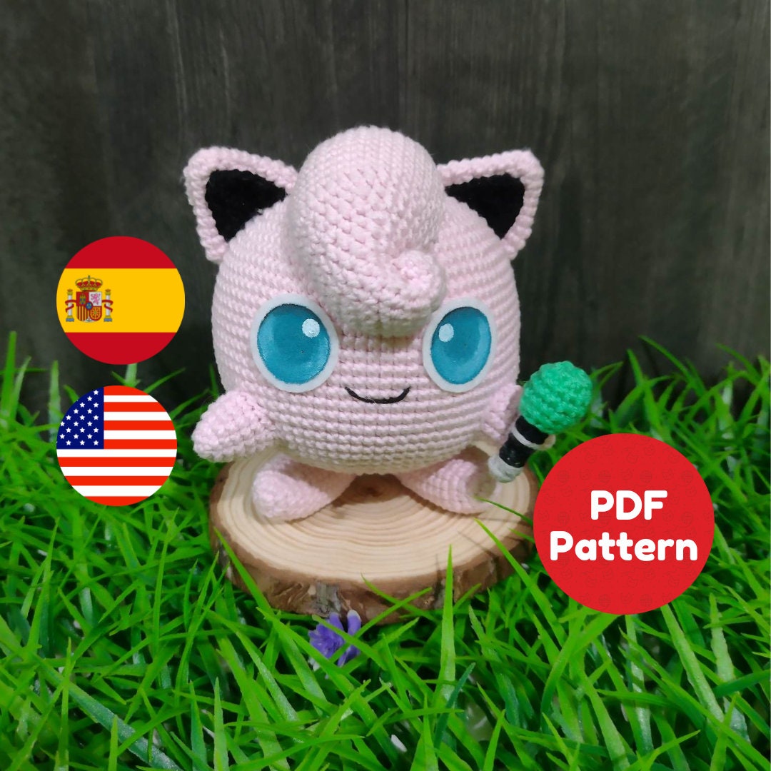 ENG/ESP Jigglypuff Pattern Amigurumi PDF - Etsy