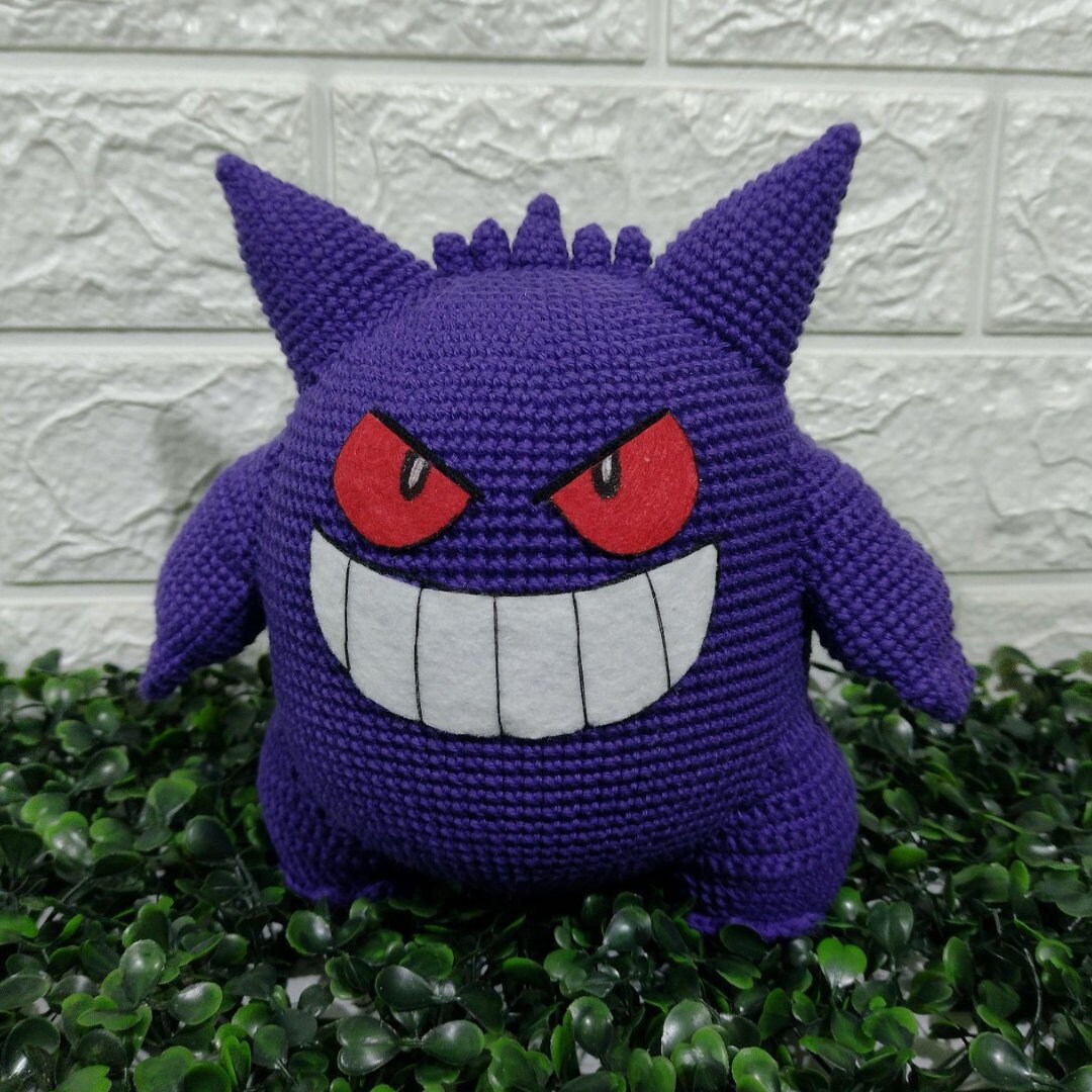 ENG/ESP Gengar Pattern Amigurumi PDF - Etsy