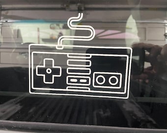 Nes Controller Vinyl Decal - Etsy