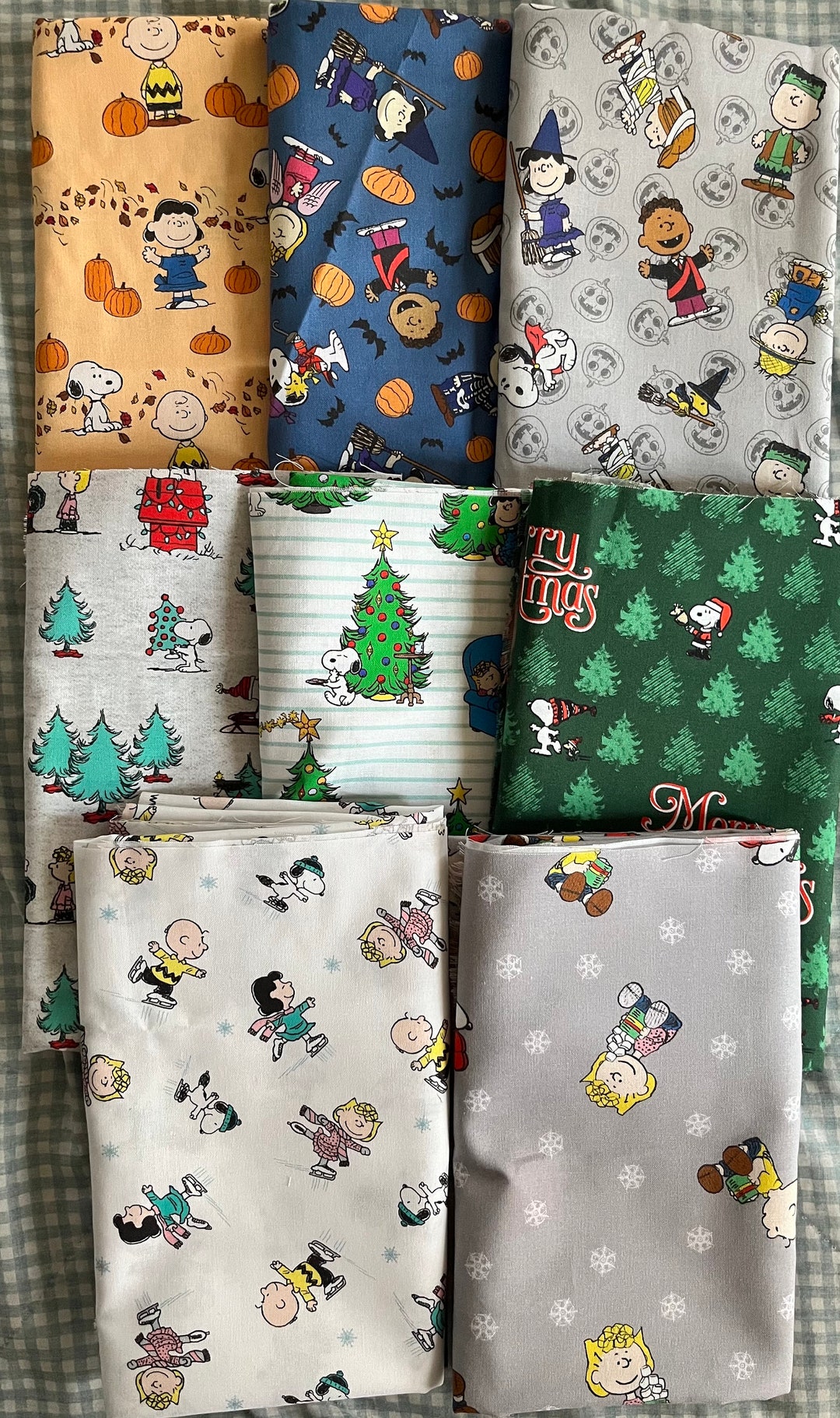 Pillowcase, Handmade, Charlie Brown, Snoopy, Peanuts, Xmas and ...