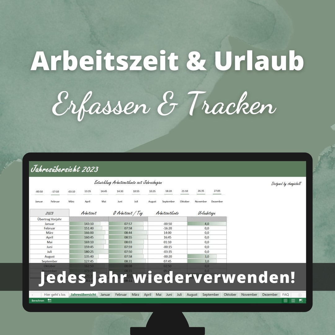 Timesheet Digital Excel Template - Etsy UK