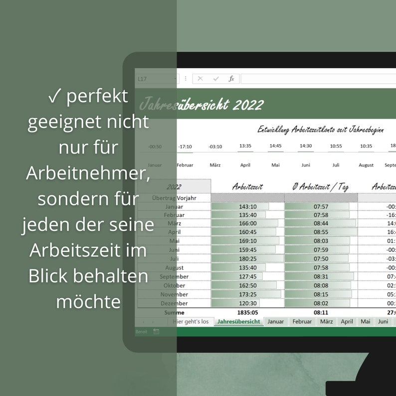 Timesheet Digital Excel Template - Etsy UK