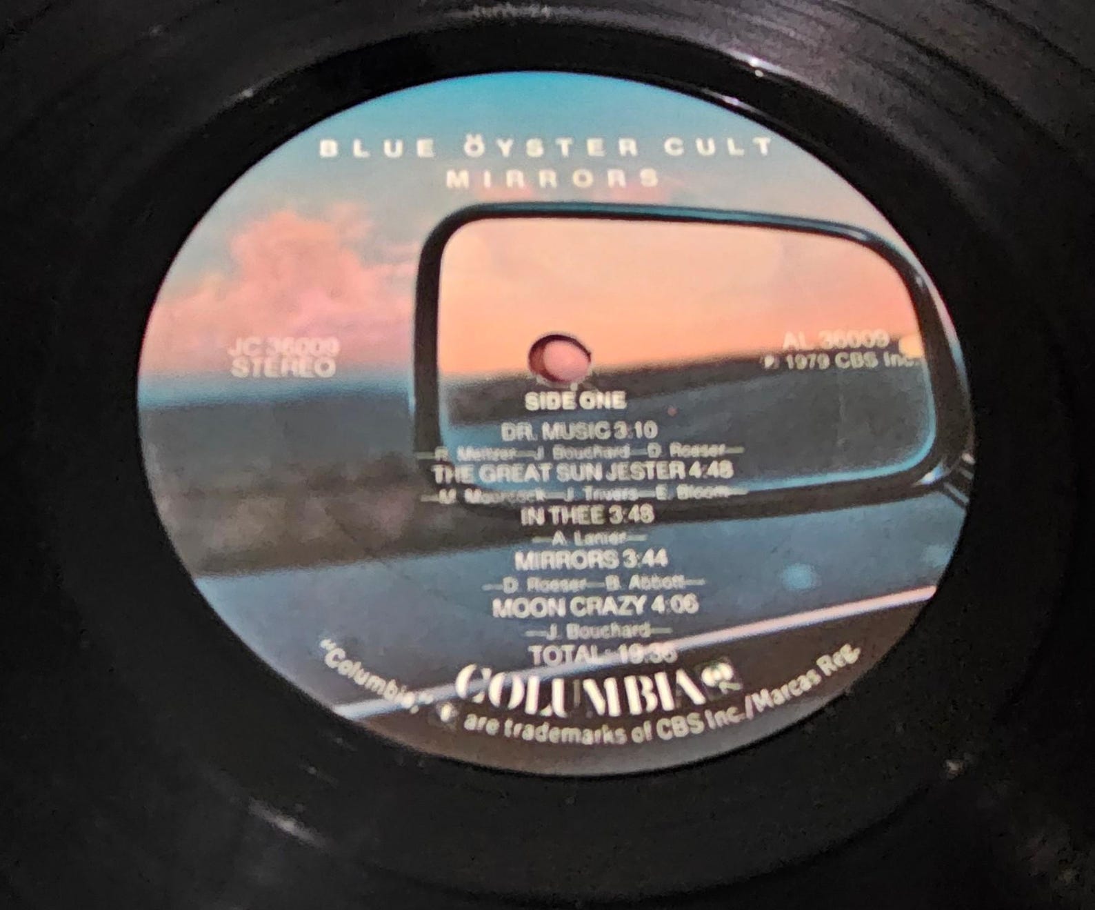 Blue Oyster Cult - Mirrors - Vintage Vinyl - LP Released 1979 - Rare ...