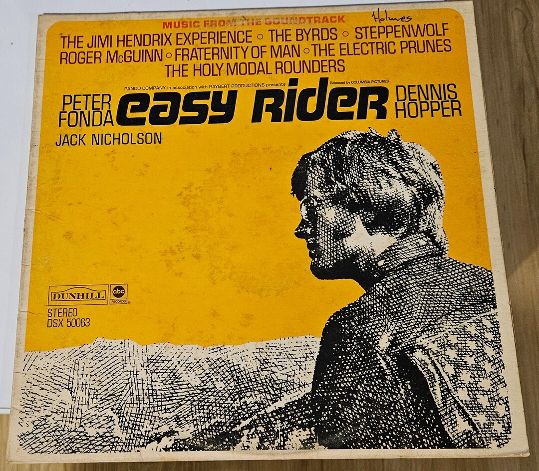 Easy Rider - Soundtrack - Vintage Vinyl - LP Released 1969 - Etsy