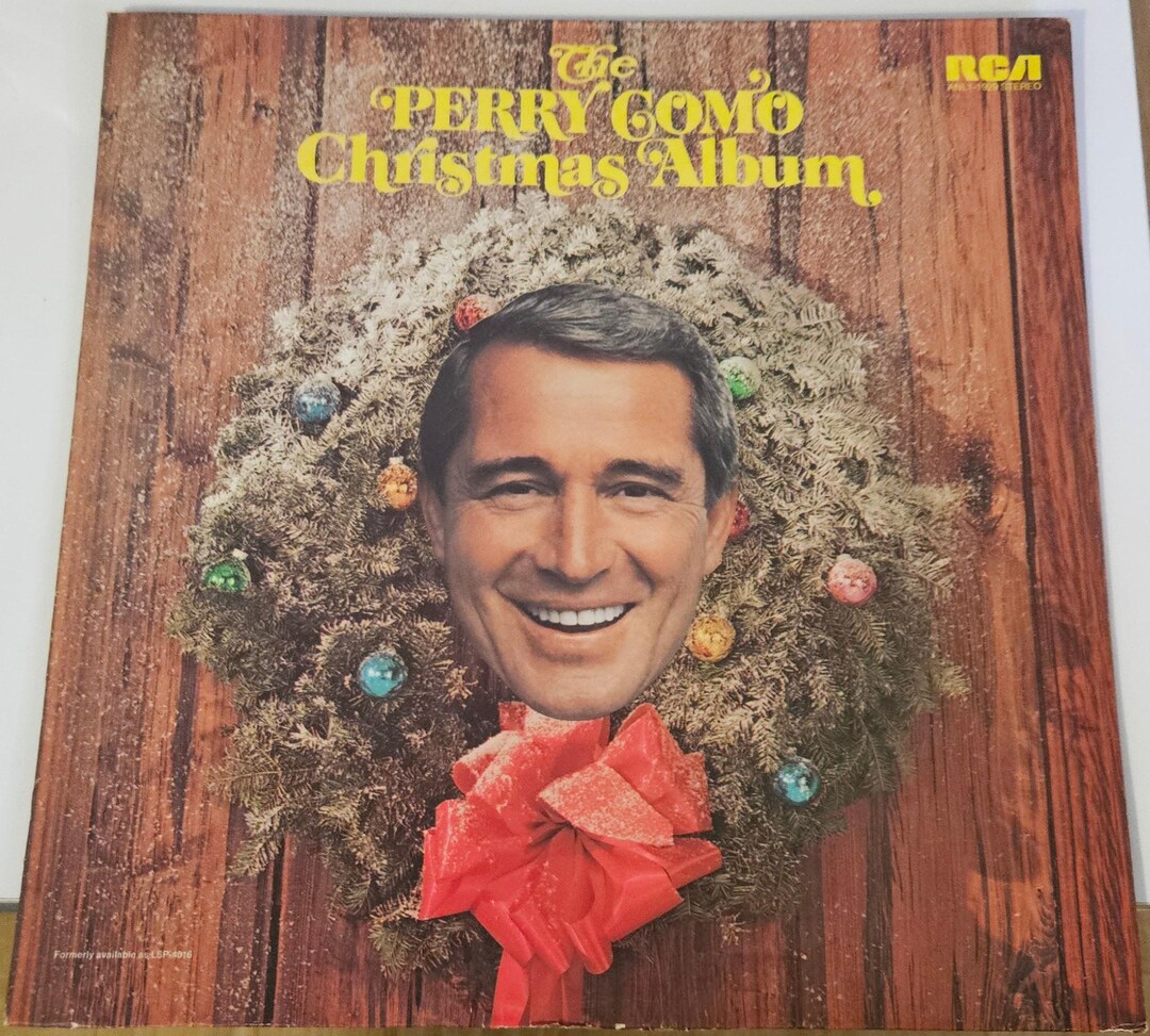 The Perry Como Christmas Album - LP Released 1968 - 2 Available - Etsy