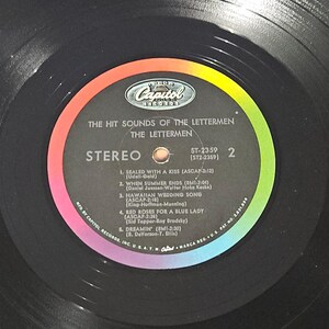 The Lettermen - the Hit Sounds of the Lettermen - Vintage Vinyl - LP ...