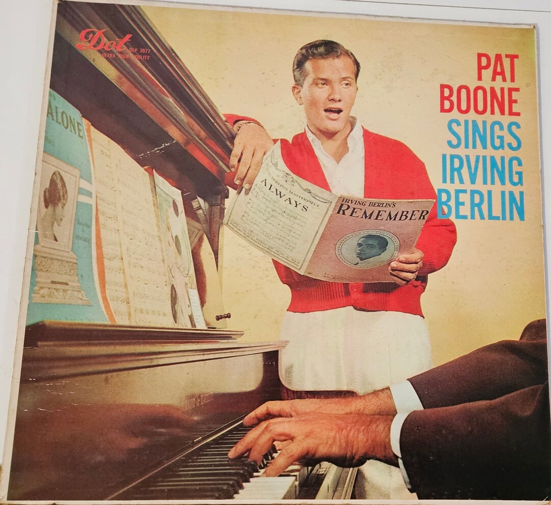Pat Boone "sings Irving Berlin" - Vintage Vinyl - LP Released 1957 - Etsy