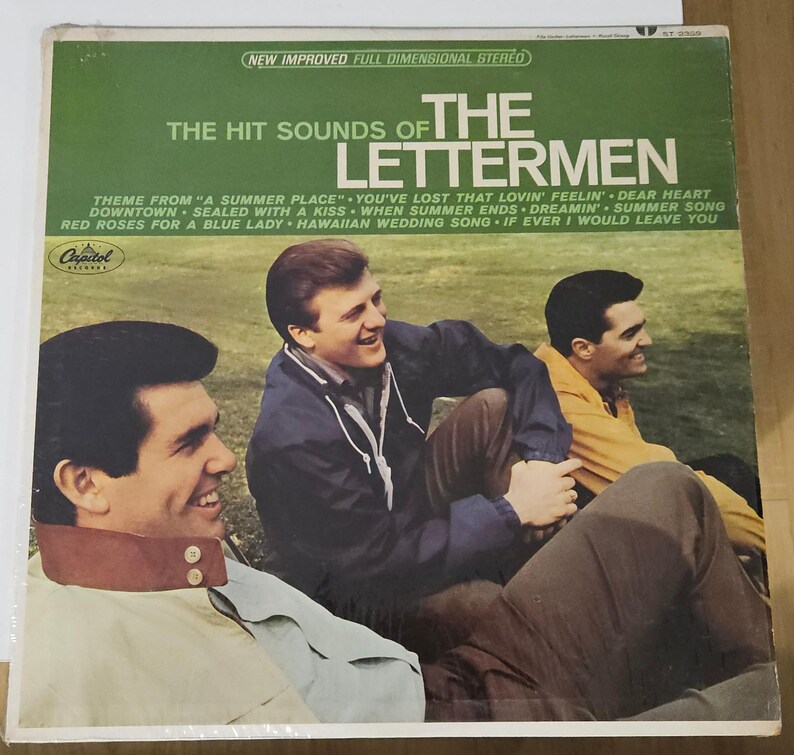 The Lettermen - the Hit Sounds of the Lettermen - Vintage Vinyl - LP ...