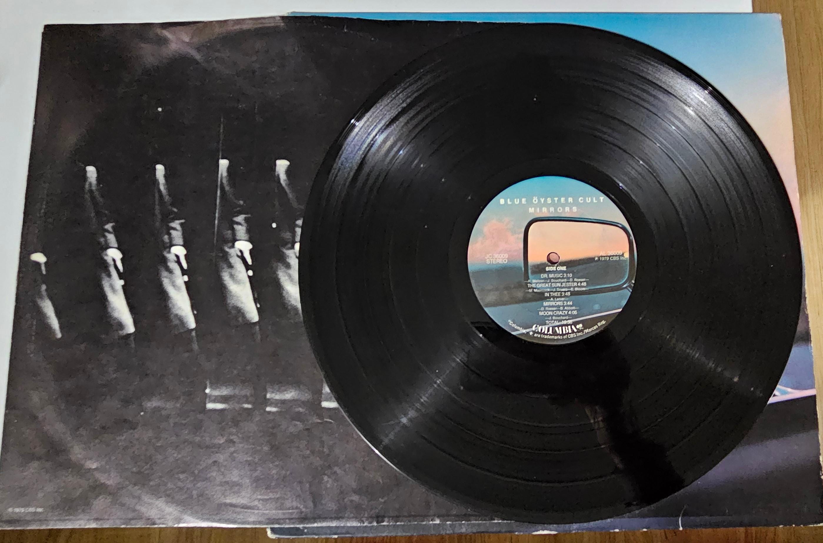 Blue Oyster Cult - Mirrors - Vintage Vinyl - LP Released 1979 - Rare ...