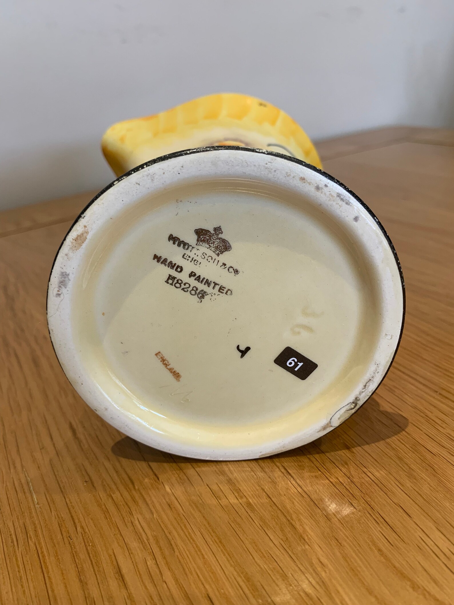 Myott & Sons Jug - Art Deco, Hand Painted Abstract Flowers - Etsy