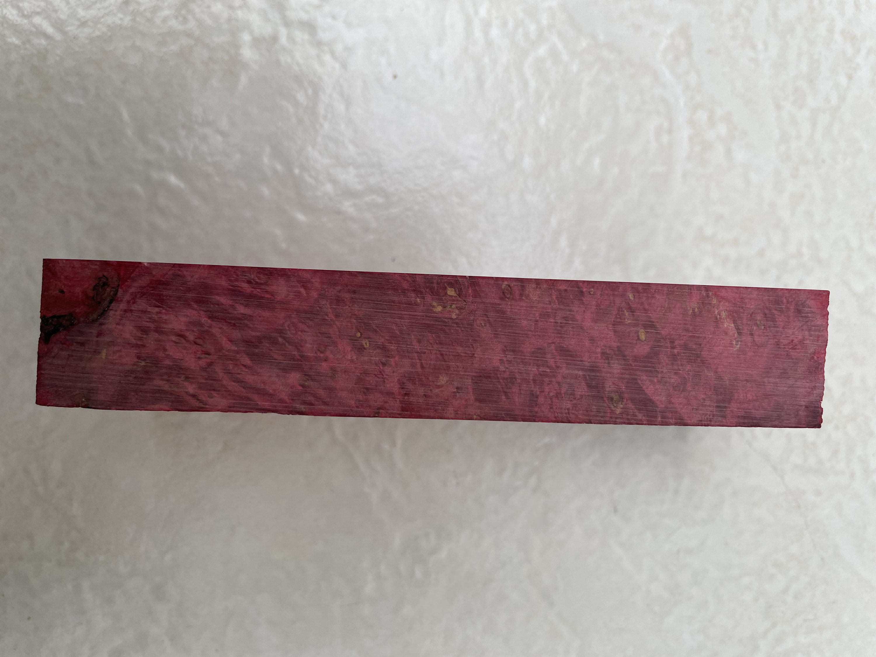 Stabilised Red Dye Maple Burl Spalted Blank - Etsy UK