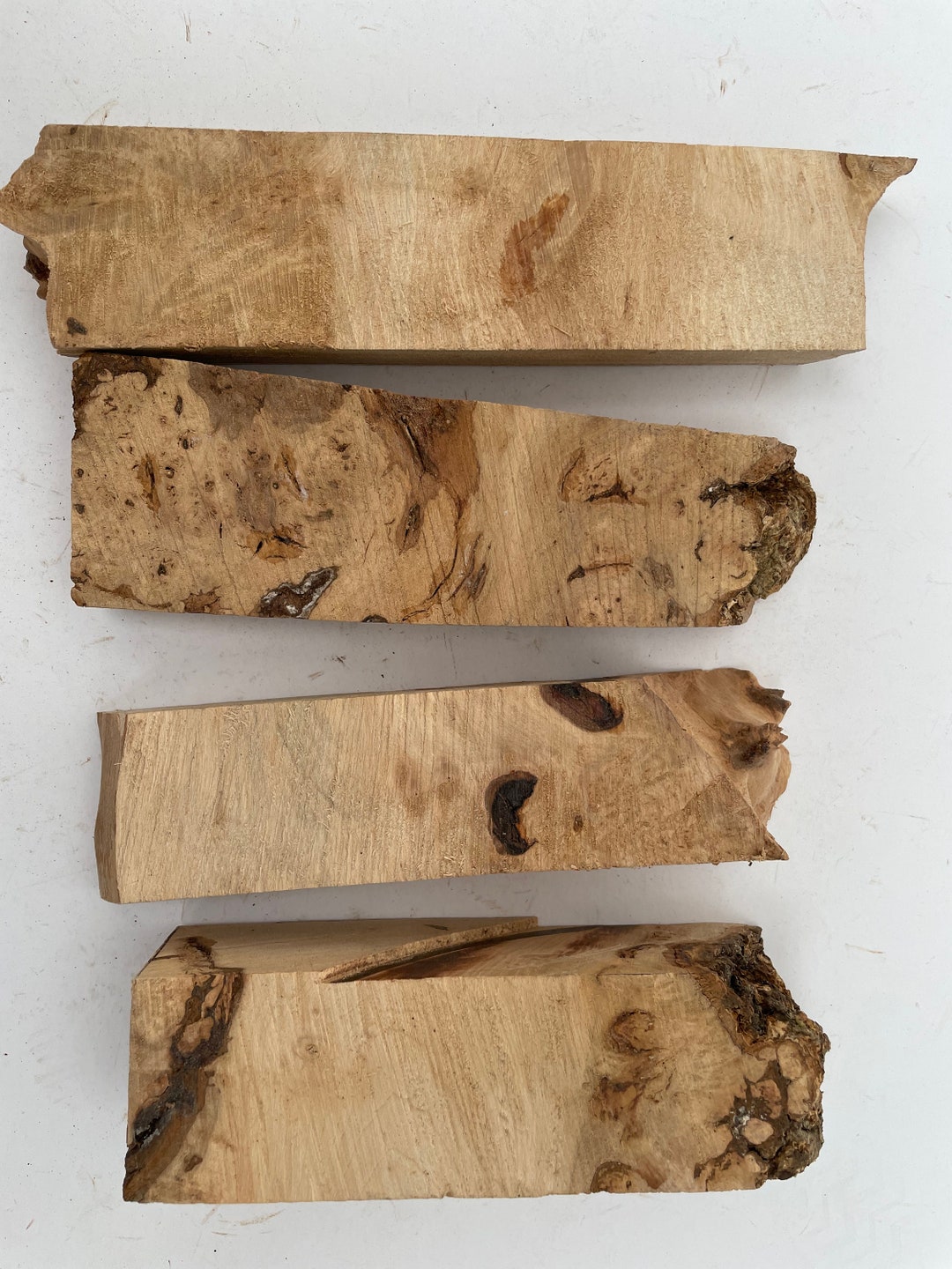 Maple Burl Spalted Woodturning Blanks Resin Project Pen Blanks - Etsy
