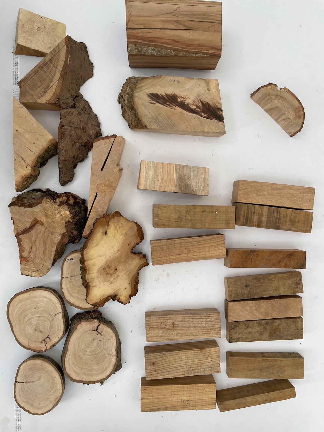Oak Wood Blanks Elm Wood Blanks Maple Spalted Blanks Hornbeam - Etsy UK
