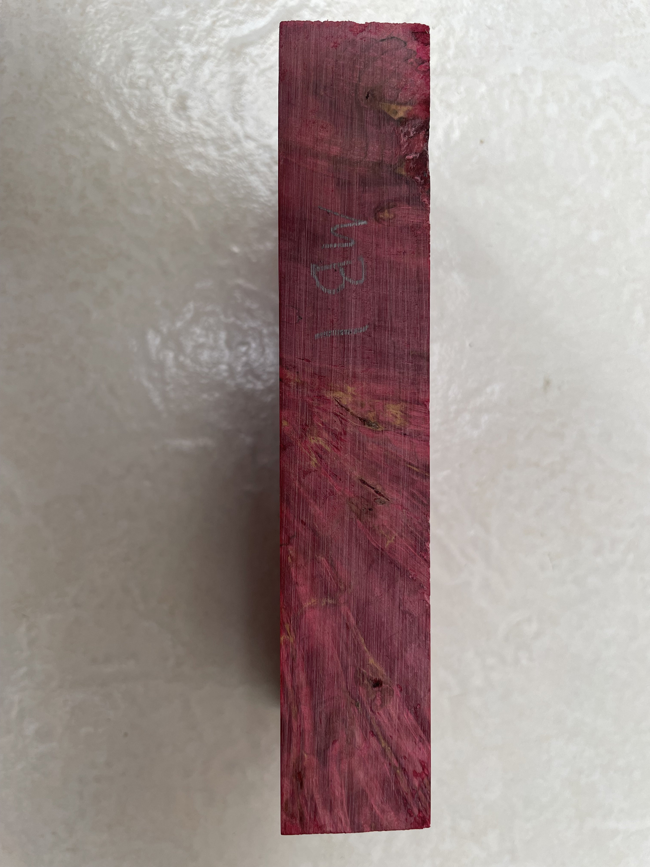 Stabilised Red Dye Maple Burl Spalted Blank - Etsy UK