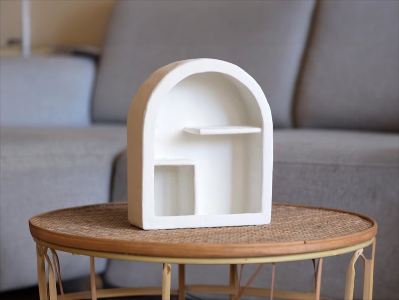 DIY Shelf Template | Cardboard & Paper Mâché PDF | Printable Wall Decor ...