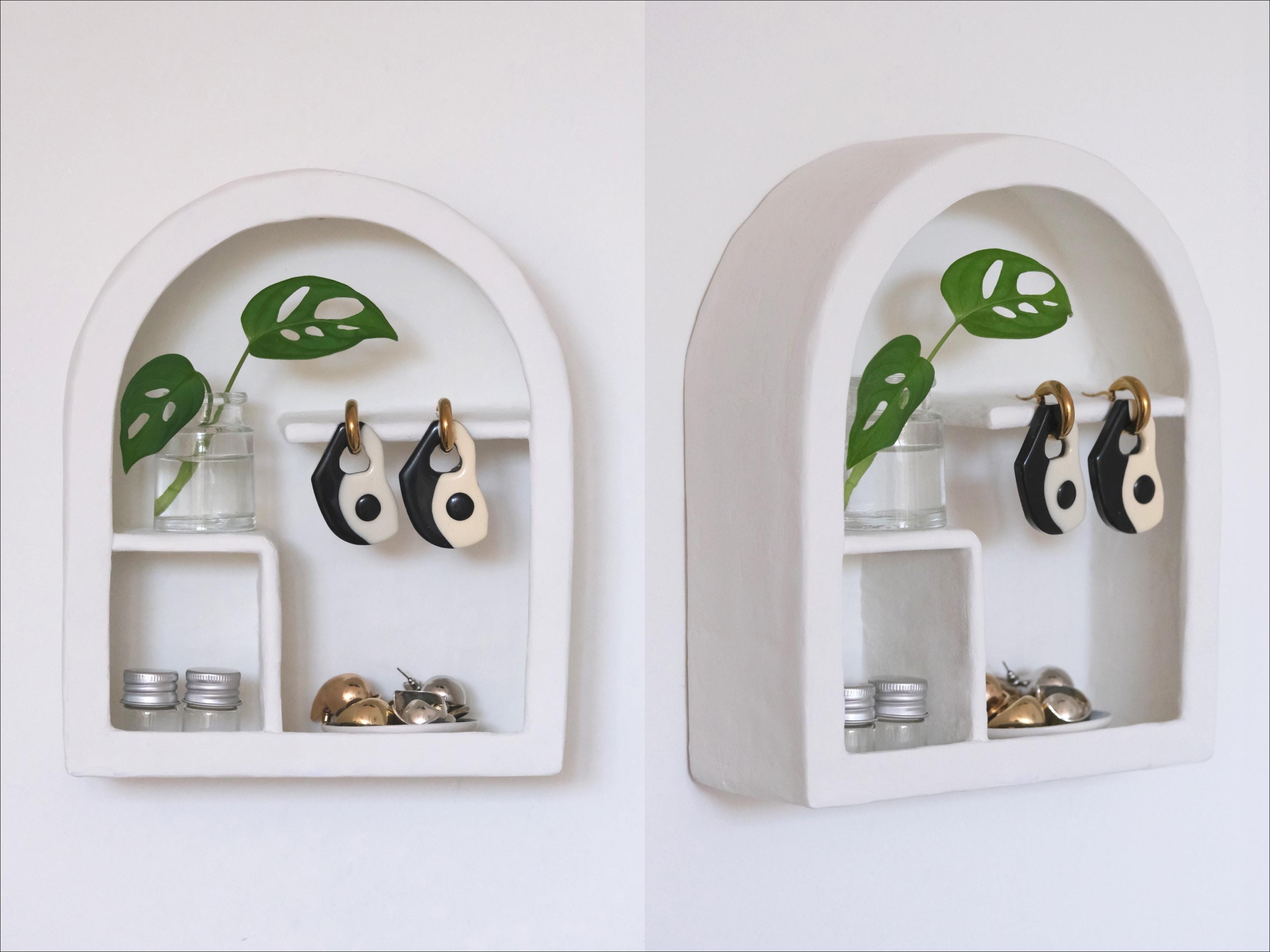 DIY Shelf Template | Cardboard & Paper Mâché PDF | Printable Wall Decor ...