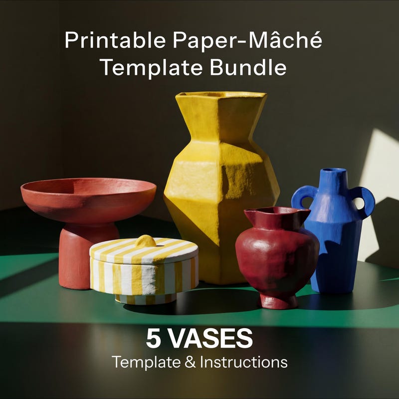 Templates for Paper Mache - Etsy