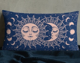 Sun and Moon Pillow - Etsy
