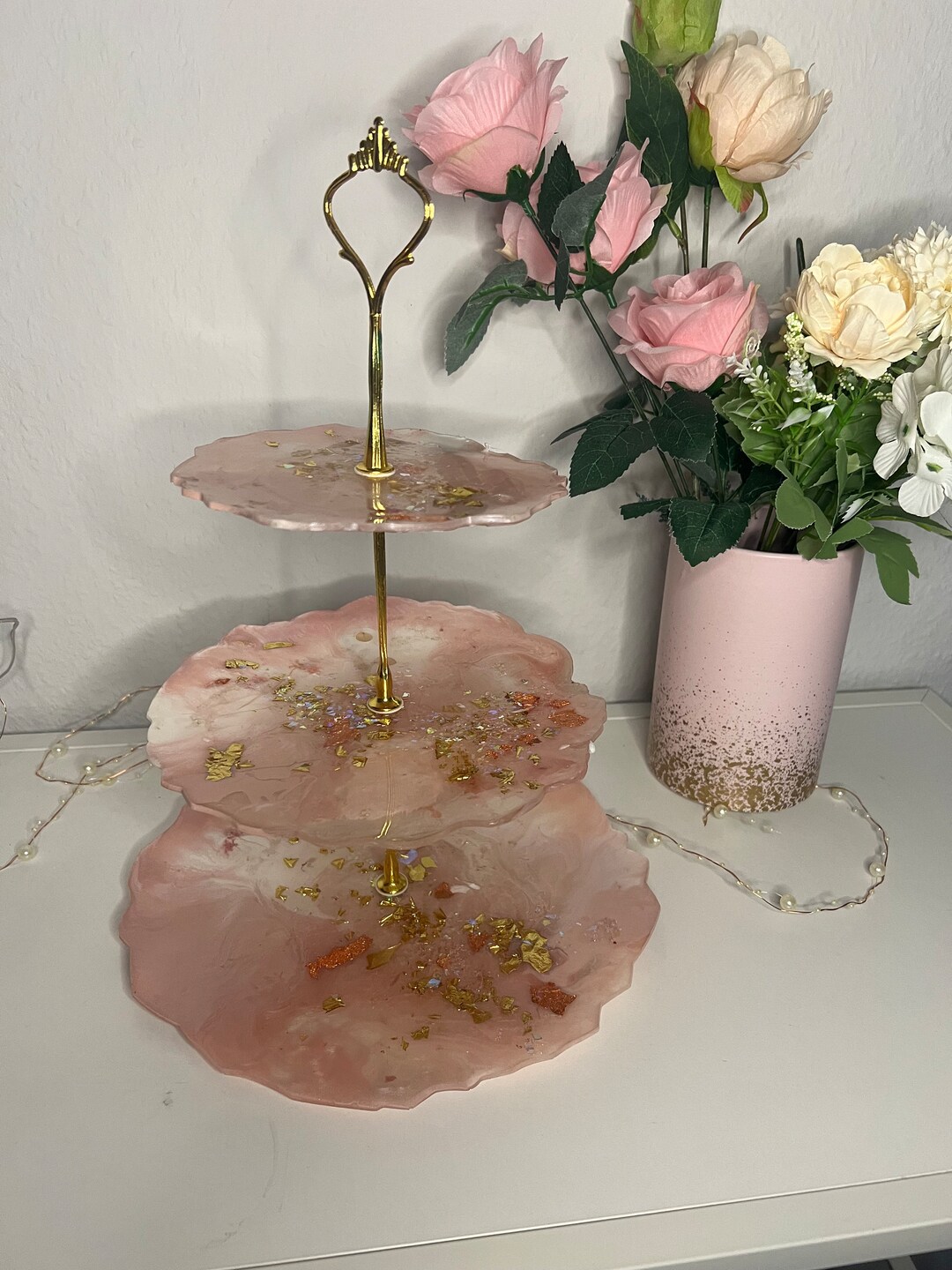 Epoxy Resin Cake Stand - Etsy