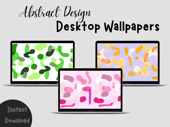 Abstract Design Desktop Wallpapers 1920px X 1080px Computer | Etsy