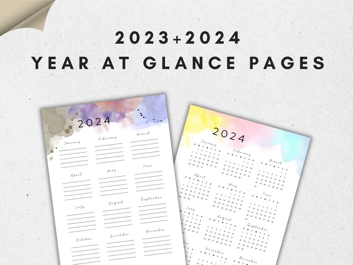 Printable Calendar 2023 & Calendar 2024, Perpetual Calendar 2023 ...