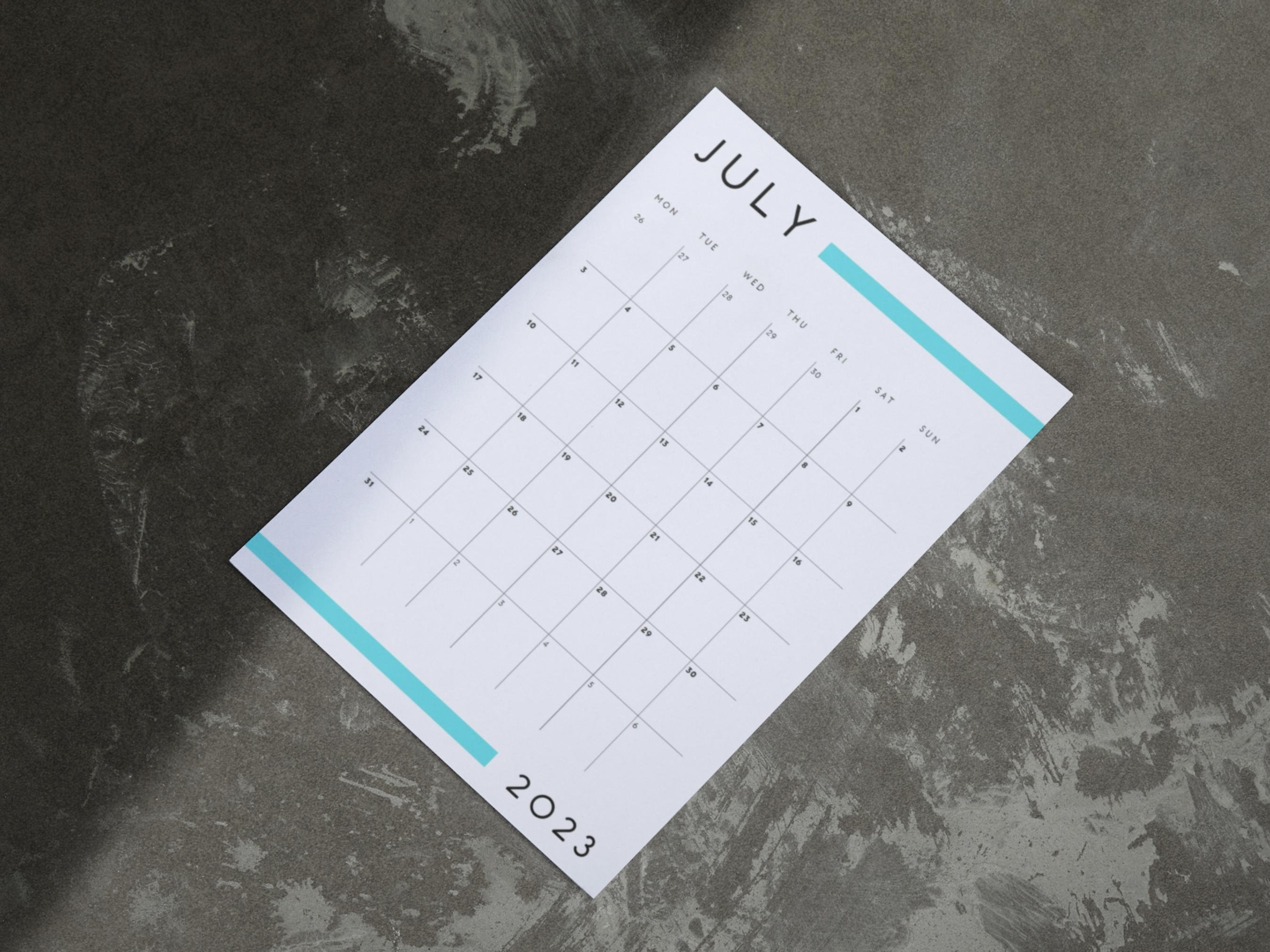 Printable Calendar 2023 Monthly Planner 2023 A4 Letter - Etsy