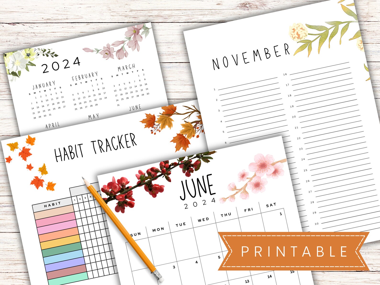 Printable Calendar 2023 & Calendar 2024, Perpetual Calendar 2023 ...