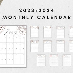 Printable Calendar 2023 & Calendar 2024, Perpetual Calendar 2023 ...