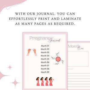 Pregnancy Journal Printable | Printable Pregnancy Planner | Pregnancy ...