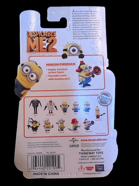 Minion Despicable Me 2 Fireman