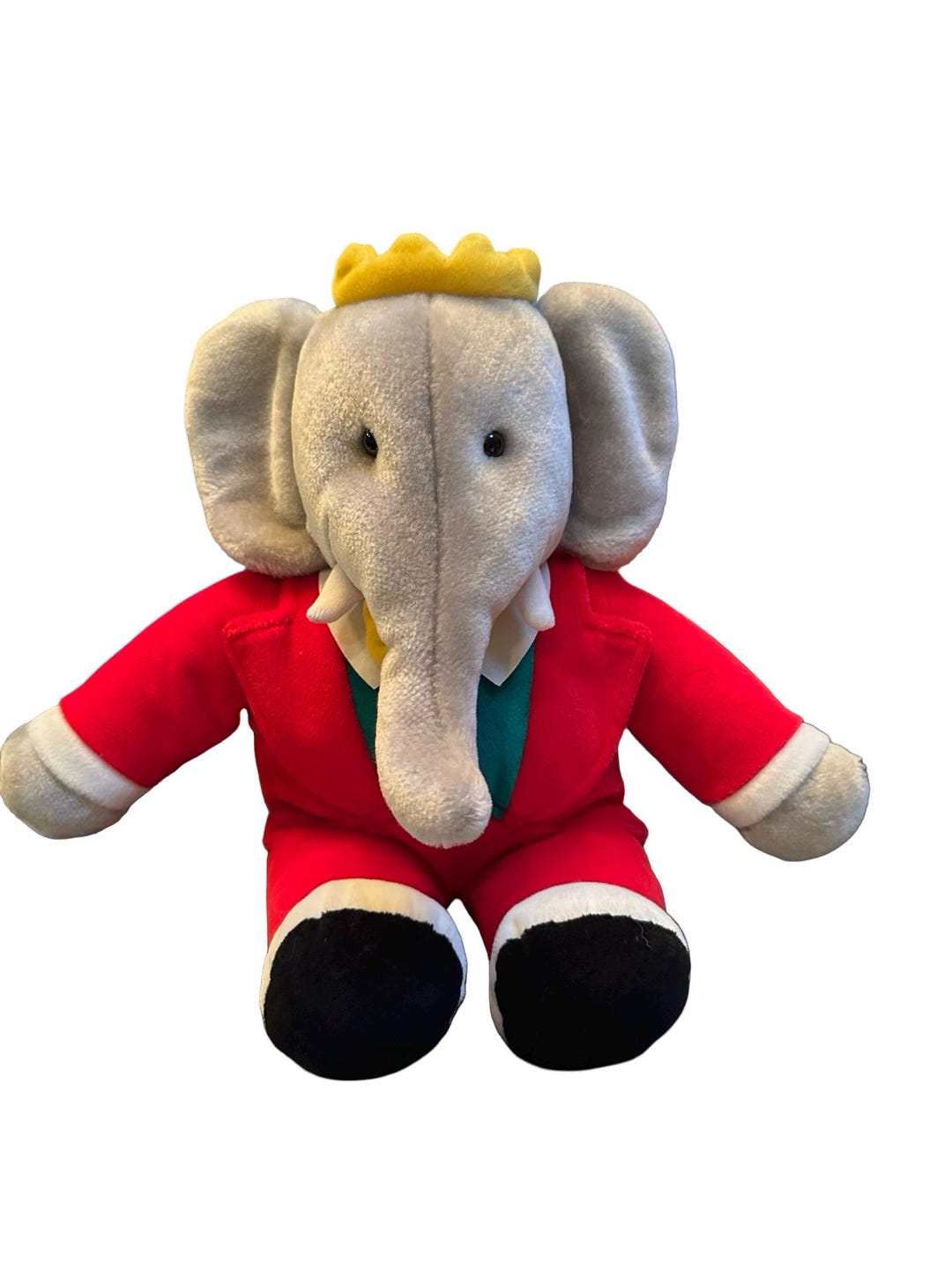 1988 GUND Babar the Elephant Plush - Etsy