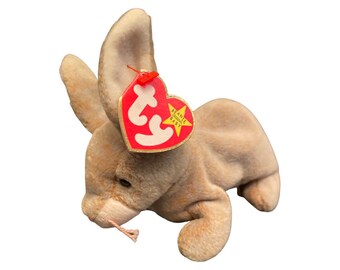 Rare Beanie Baby Bunny Rabbit PVC Pellets 1995 Original Beanie Baby Ty ...