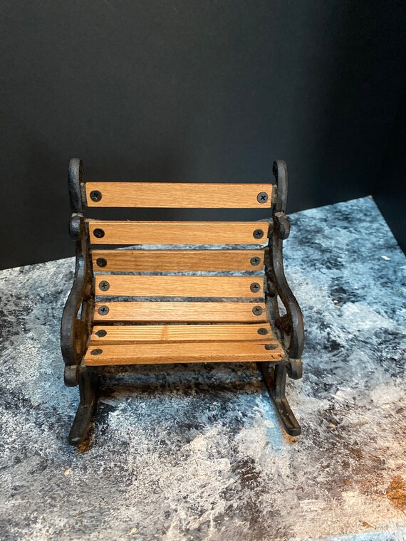 Small Doll Rocking Bench - Etsy