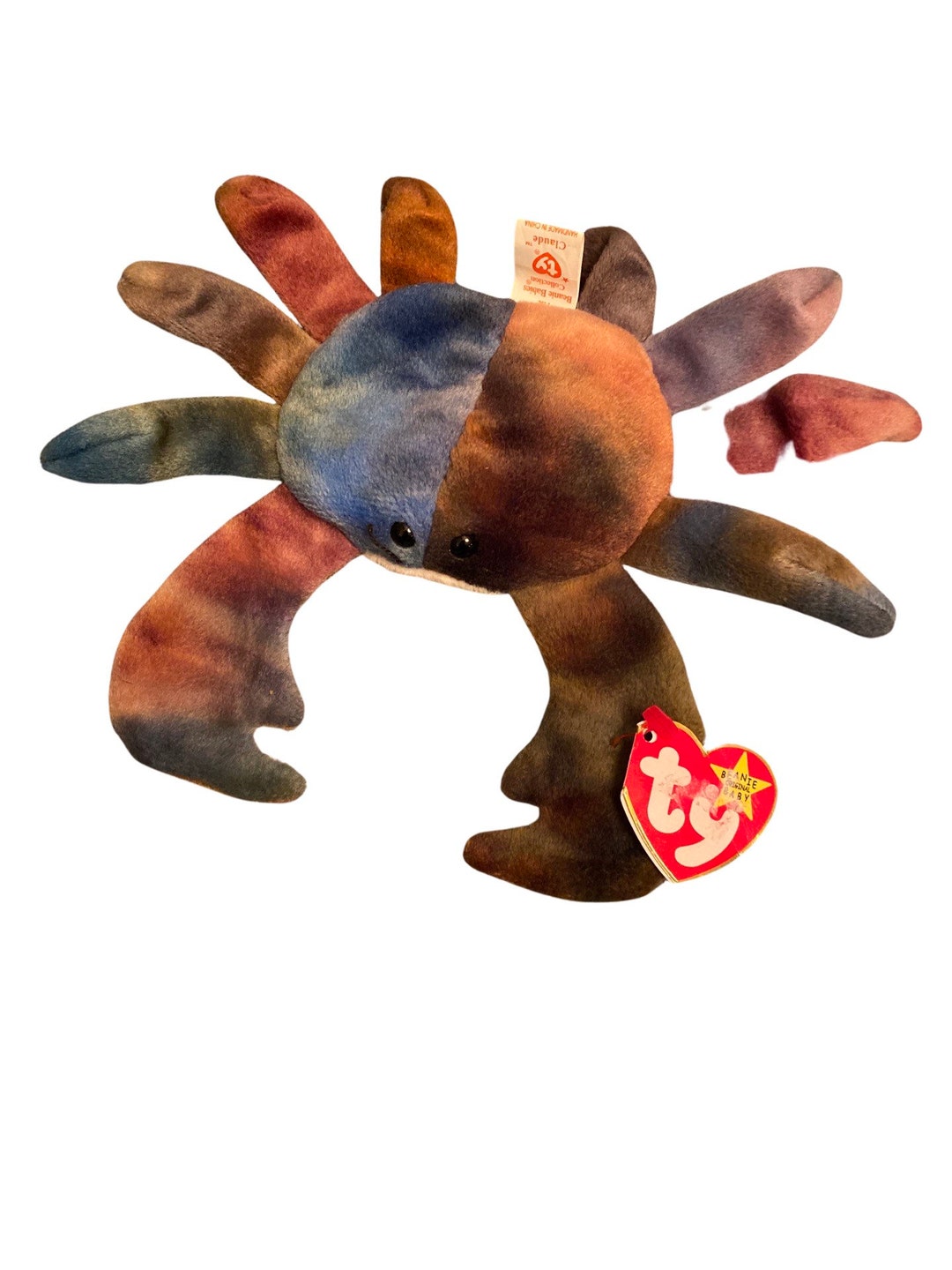 Claude the Crab Ty Beanie Baby (read Description) - Etsy