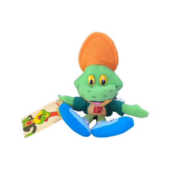 Vintage Kelloggs Dig Em Frog Stuffed Animal - Etsy