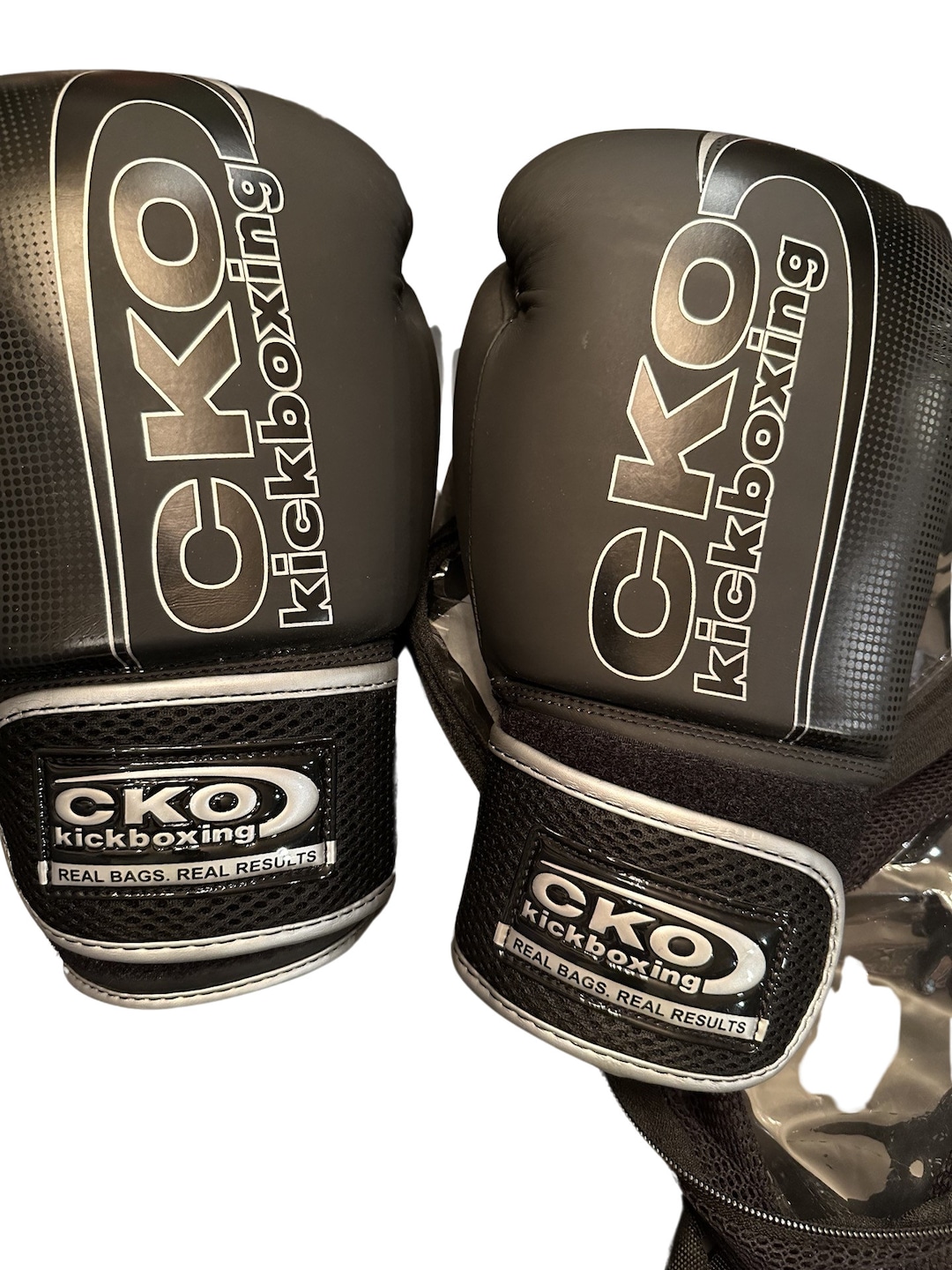 CKO “matt Black” Kickboxing Gloves - Etsy